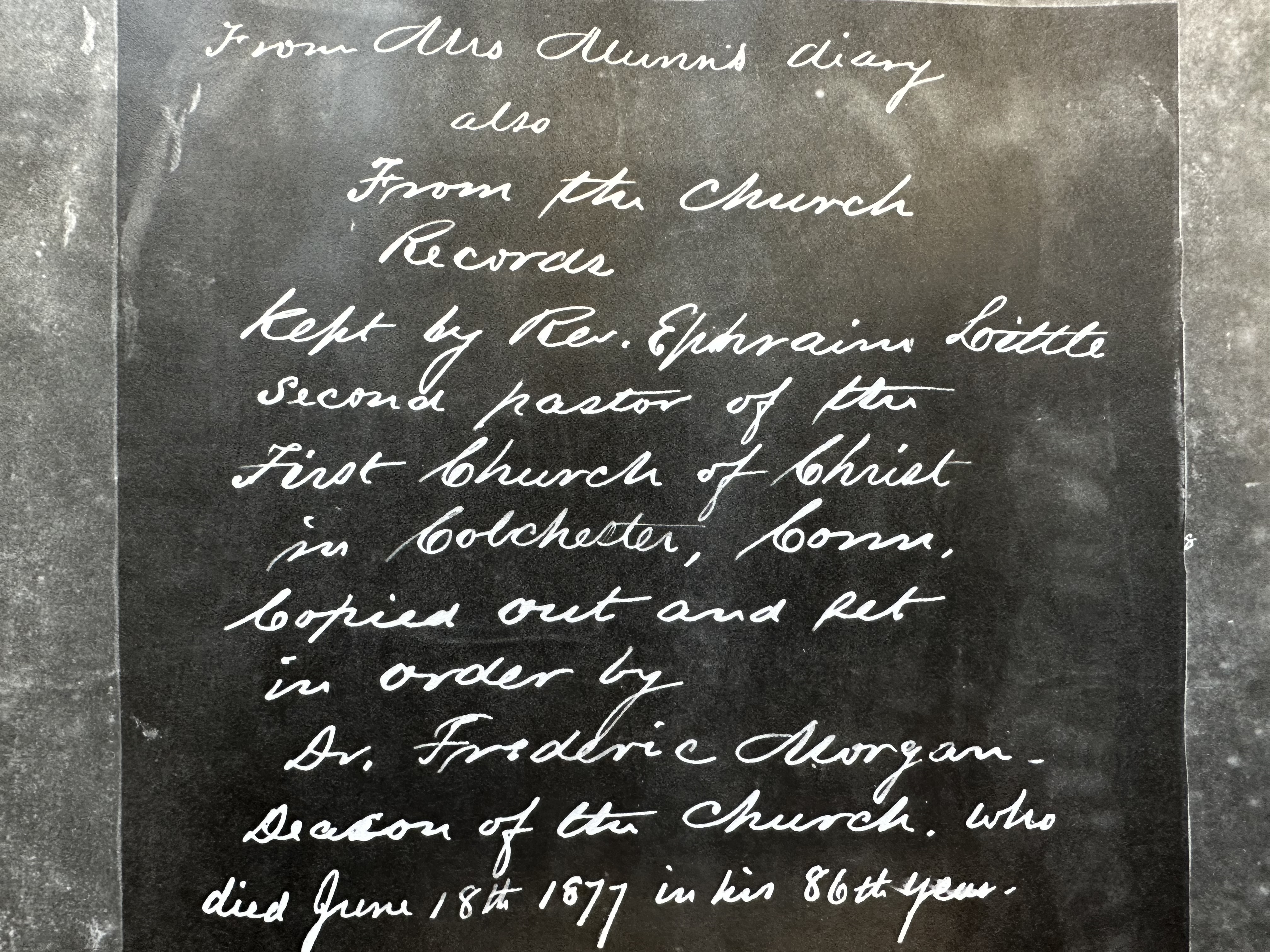 Church History: when the past is present – Lauren Ostrout ~ on being ...